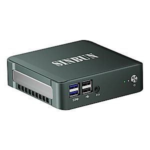 Mini PC, Intel i7-8565U(up to 4.6GHz) Mini Desktop Computer, 16GB DDR4 512GB NVMe SSD Mini Computers Windows 11 Pro, 4K Triple Display Output, Iris Xe Graphics, RJ45 LAN WiFi6 BT5.2, USB 6 Ports