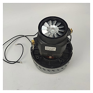 TUITA 220V 2000W Industrial Vacuum Cleaner Motor Large Power Copper Wire Vacuum Cleaner Parts Wet Dry Suction Fan Motor Accessories