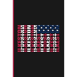 Lexington: Notebook Journal gift for America Lover, United States Flag with Lexington USA Flag Notebook Gift, A5 6x9 Lined Diary for Family Friends ... Birthday Gift for Lexington People