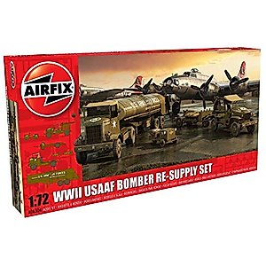 Airfix WWII USAAF 8th Air Force Bomber Resupply 1:72 Military Plastic Model Kit