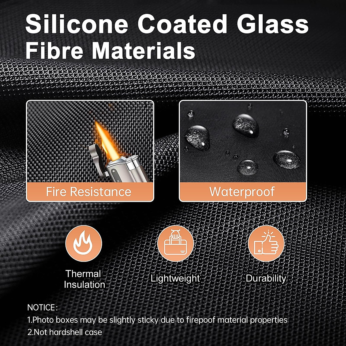 DEEGO Photo Storage Box, Fireproof Waterproof Photo Organizer Box with 16 Inner Photo Storage Box, Durable Large Capacity Photo Storage Containers Photo Case for Photos,Picture,Valuables