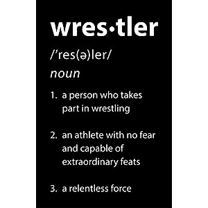 Damdekoli Motivational Wrestling Posters - 11x17 Inches, Set of 4