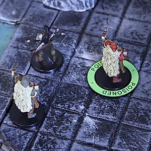 Metal Condition Rings Set | Status Effect Markers for Tabletop RPG Fantasy Games 5e DND