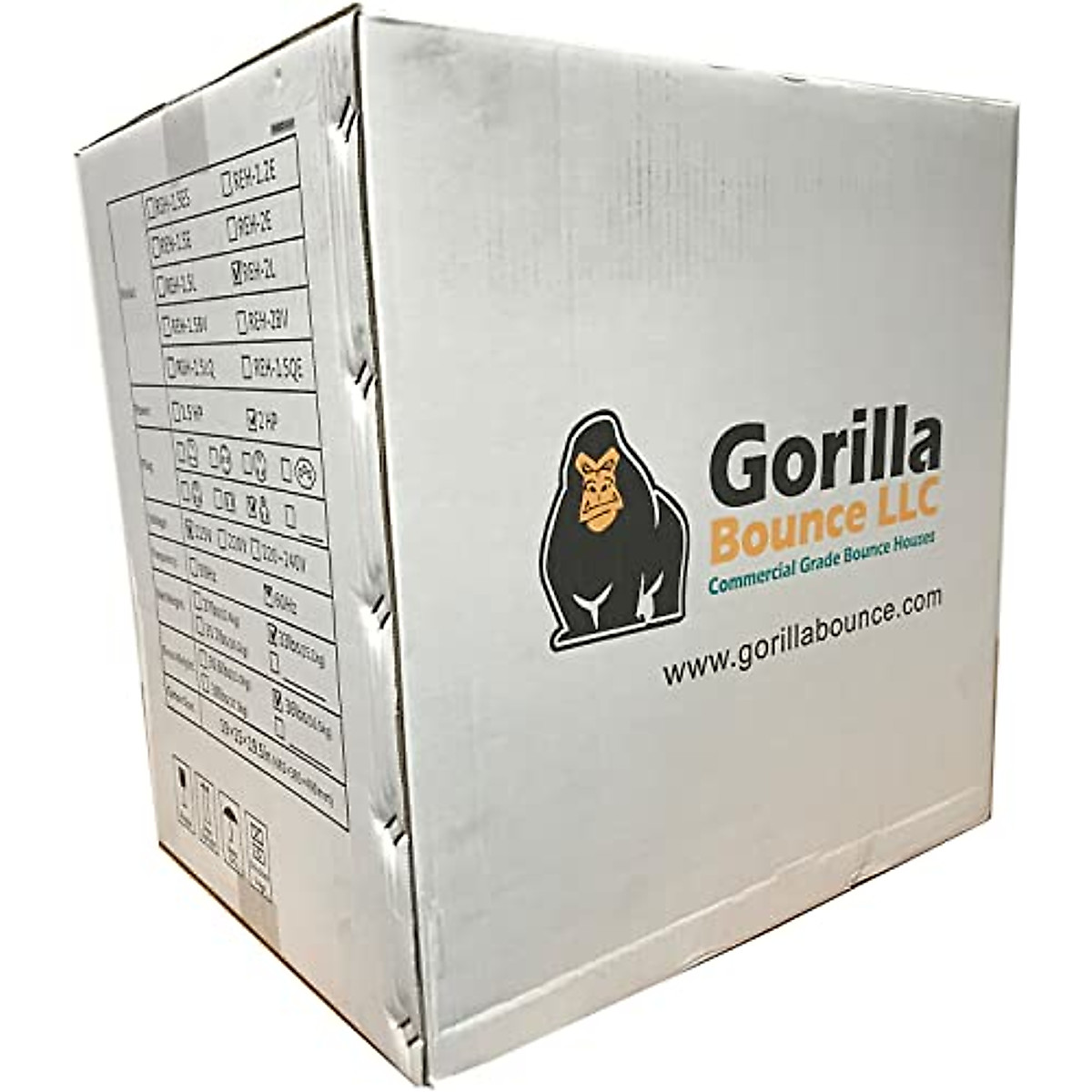 Bounce House Blower - 2.0 HP Blower for Inflatables