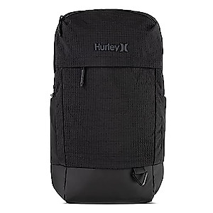Hurley Mens Classic Backpack, Black, One Size