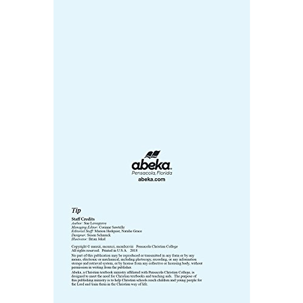 Animal Friends Books 1-8 - Abeka K4 4 Year Old Kindergarten Phonics Reading Program Student Reader