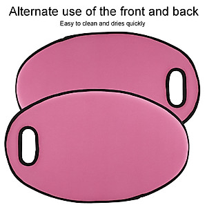 SUFUBAI Thick Memory Foam Kneeling Pads, Portable Oval Kneeler Mat Gardening Knee Pads Cushion Knee Pads for Gardening Knee Protection