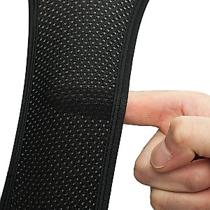 GCRFL Men's Cycling Jersey Set Road Bike Shorts Sleeves Jersey Zipper Pokcet Bib Shorts with Padded, Cycling Clothing kit Men (Navy, L)