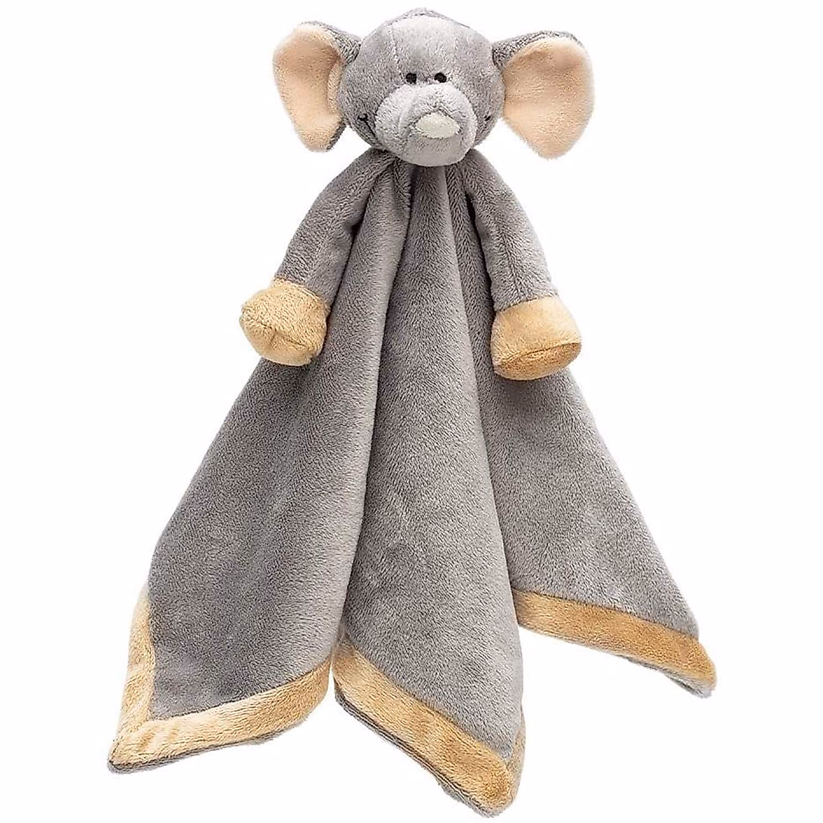 Teddykompaniet Diinglisar Lovely Wild Elephant Unisex Plush Fleece Baby Blanket with Elephant Comforter Soft Plush Sleep Toys | Birthday Gift for Baby Child Toddler |Ages 0+, (Snuttefilt) – 14874