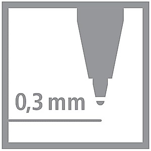 STABILO Ergonomic Rollerball EASYoriginal Holograph - Right-Handed - Pack of 1 - Blue