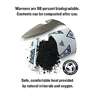 Ignik 24-Hour Compostable XL Body and Sleeping Bag Warmers with Resealable AirBarrier Pouch, 4 Pairs