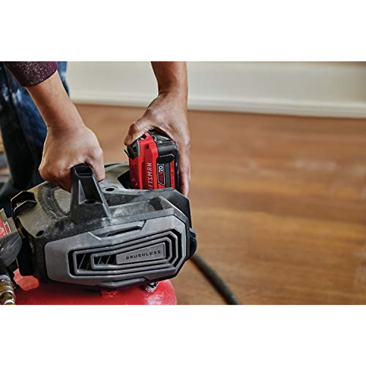 CRAFTSMAN V20 Compressor, Cordless, 2.5-Gallon, 125 PSI (CMCC2520M1)