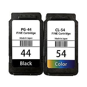 Weizhiya for Canon PG-44 CL-54 Ink Cartridges Pixma E401 E461 E471 E481 Printer Black and Tri Color Standard