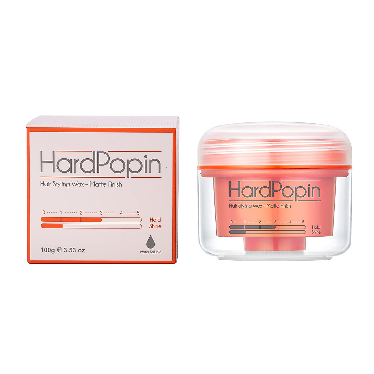 ATS Stylemuse Hard Popin Hair Styling Wax - Men and Women Matte Molding Cream Firm Hold 100 gram 3.53 ounce