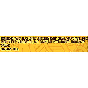 Tasty Bite Organic Indian Madras Lentils, Microwaveable Ready to Eat Entree, 10 Ounce (Pack of 6)