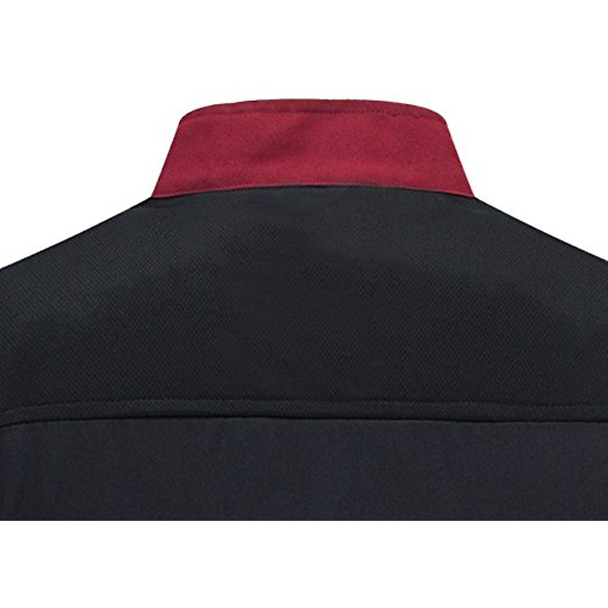 Chef Jackets Waiter Coat Short Sleeves Back and Underarm Mesh Size US: XL Black(Label:XXXL)