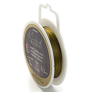 Cousin Beading Wire, Gold