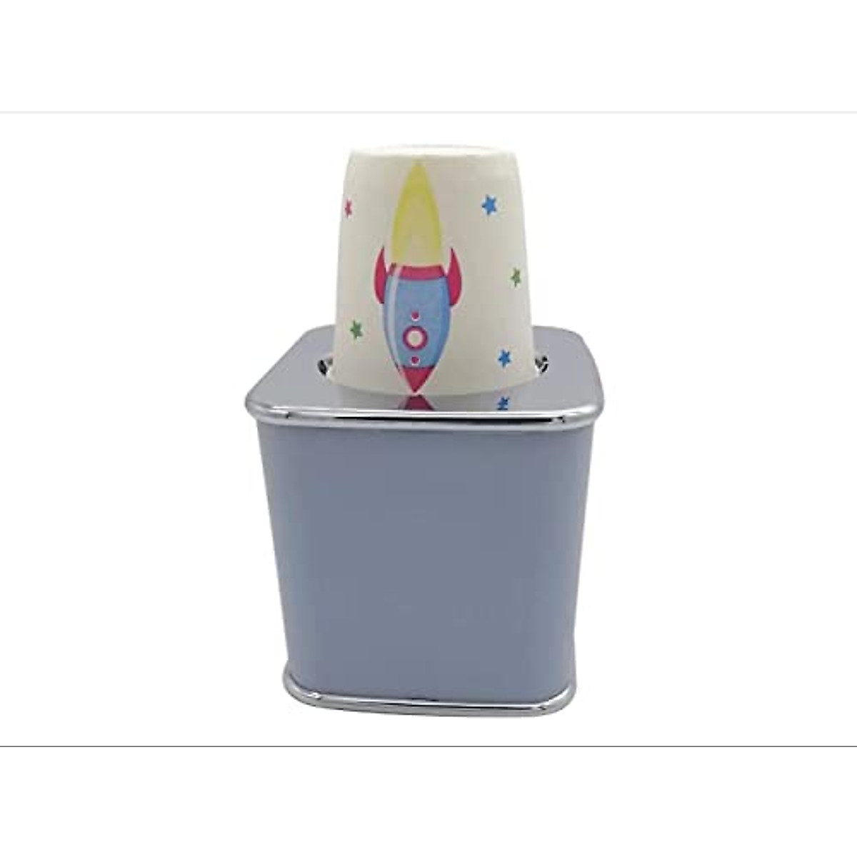 3 and 5 oz Dual Dixie Plastic bath Cup Dispenser with 10 Count 3oz Cups