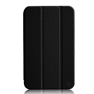 Fintie Slim Shell Case for Samsung Galaxy Tab 4 8.0 (8-Inch) Case - Ultra Lightweight Protective Stand Cover with Auto Sleep/Wake Feature, Black