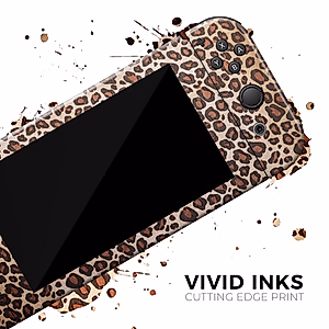 Design Skinz - Compatible with Nintendo Switch Lite - Skin Decal Protective Scratch-Resistant Removable Vinyl Wrap Cover - Vibrant Cheetah Animal Print V3