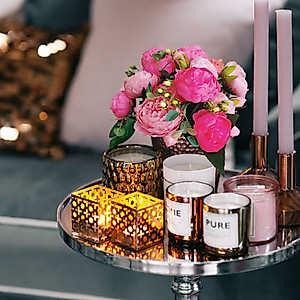 BOMJJOR 3 Pack Peonies Artificial Flowers Silk Peony Arrangement Bouquet for Wedding Centerpiece Garden Party Home Decor Vlog Fake Peonies Pink