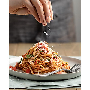 True Salt Fine Grain Salt - All Natural Gourmet Sea Salt - Perfect for Keto, BBQs, Grilling, Pasta, Sauces, Soups, Baking, Rubs, Steak, Chicken, Vegetables, Seafood, Bread, and Popcorn - 16 oz bag