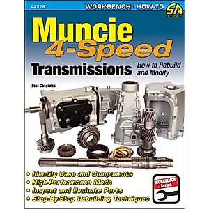 Muncie 4-Speed Transmissions: How to Rebuild and Modify (Sa Design)