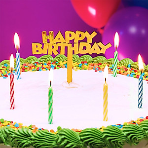 BEST PARTY EVER! Cash Stash Cake Surprise Candle Set, Pull Out Money Box for Birthday Cake with 24 Candles, Holds Up to 40+ Bills, Birthday Cake Topper