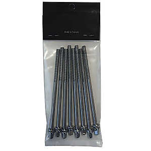 ROSS Percussion 7/32 * 110mm Tension Rods for Bass Drum - 8 Pack