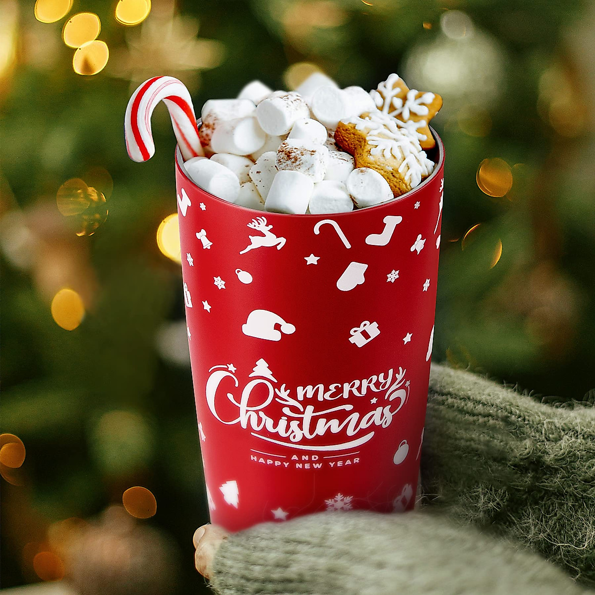 Gifts for Women Christmas, Birthday Gifts for Women - Best Friend Sister Wife Mom Grandma Coworker Boss Teacher Nurse, Christmas Stocking Stuffers for Women, Xmas Tumbler Presents Set