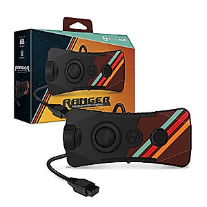 Hyperkin RetroN 77: HD Gaming Console for Atari 2600 (Retro Amber) - Not Machine Specific & "Ranger" Premium Wired Gamepad for Atari 2600 / RetroN 77