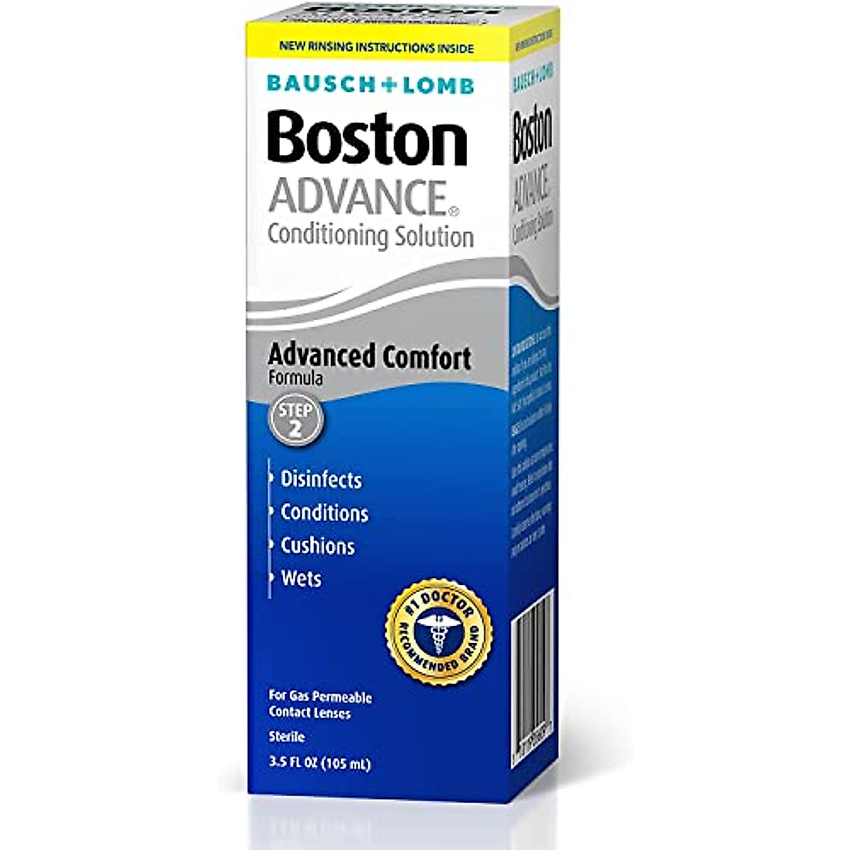 Bausch + Lomb Boston Advance Conditioning Solution - 3.5 oz, Pack of 6