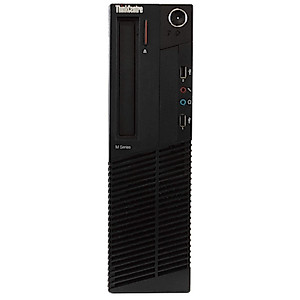 Lenovo ThinkCentre M92P Desktop Computer PC, Intel Quad-Core i5, 2TB HDD Storage, 16GB DDR3 RAM, Windows 10 Pro, DVD, WiFi, New 24in Monitor, RGB Productivity Bundle (Renewed)