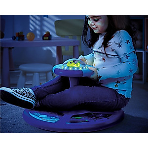 MindSprout Light-Up Space Twister | 360° Sit Twist and Spin, Toddler Toys Age 2, 3, 4, 5, Birthday for Boy Girl, 18 Months +, LED Lights, Kids Toy Indoor or Outdoor for 2 Year Old (Patent Pending)