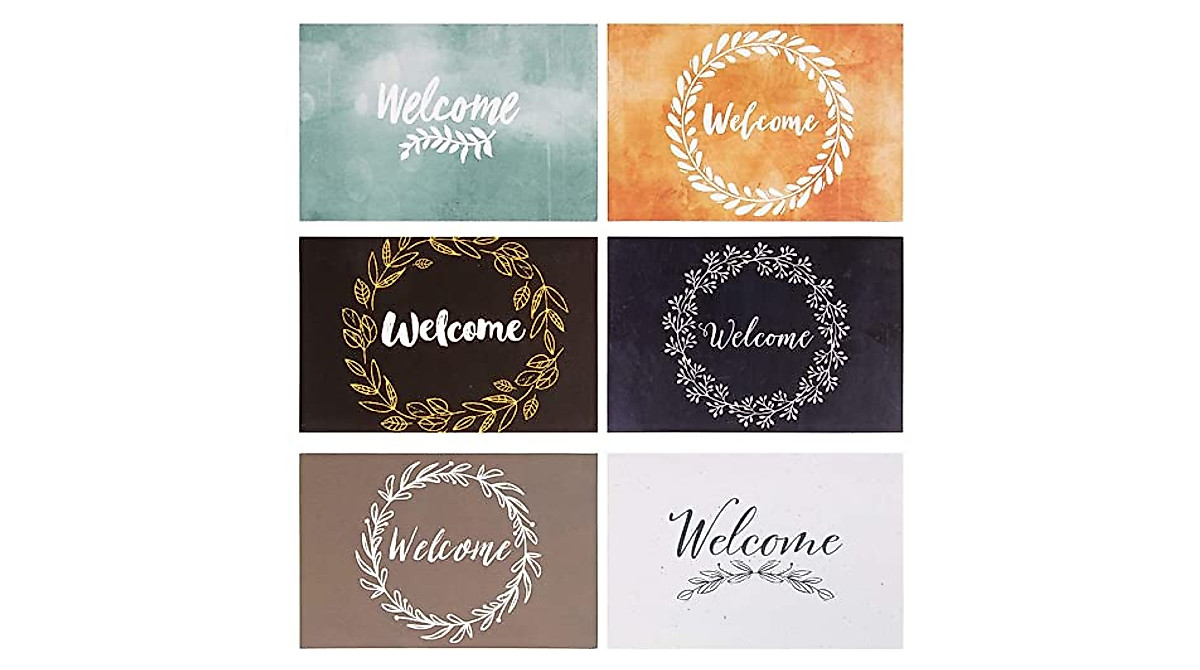 Bulk Welcome Note Cards: Floral Design for Guests & Business