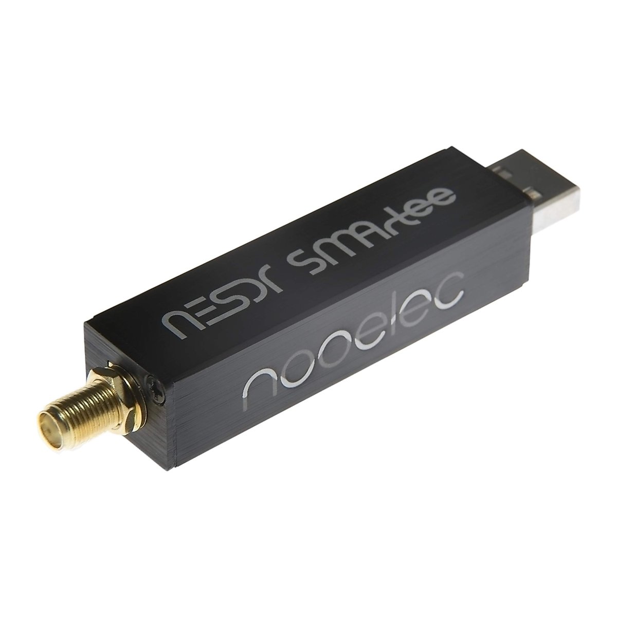 NESDR SMArTee v2 Bundle - Premium RTL-SDR w/Integrated Bias Tee, Aluminum Enclosure, 0.5PPM TCXO, SMA Input, Antenna Base & 3 Antennas. RTL2832U & R820T2-Based Software Defined Radio (SDR)