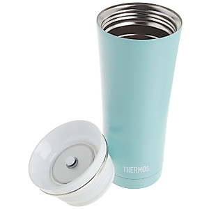 Thermos Sipp Stainless Steel 16 Ounce Travel Tumbler, Matte Turquoise (NS105TQ4)