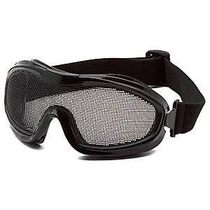 Pyramex Safety G9WMG Low Profile Wire Mesh Safety Goggles