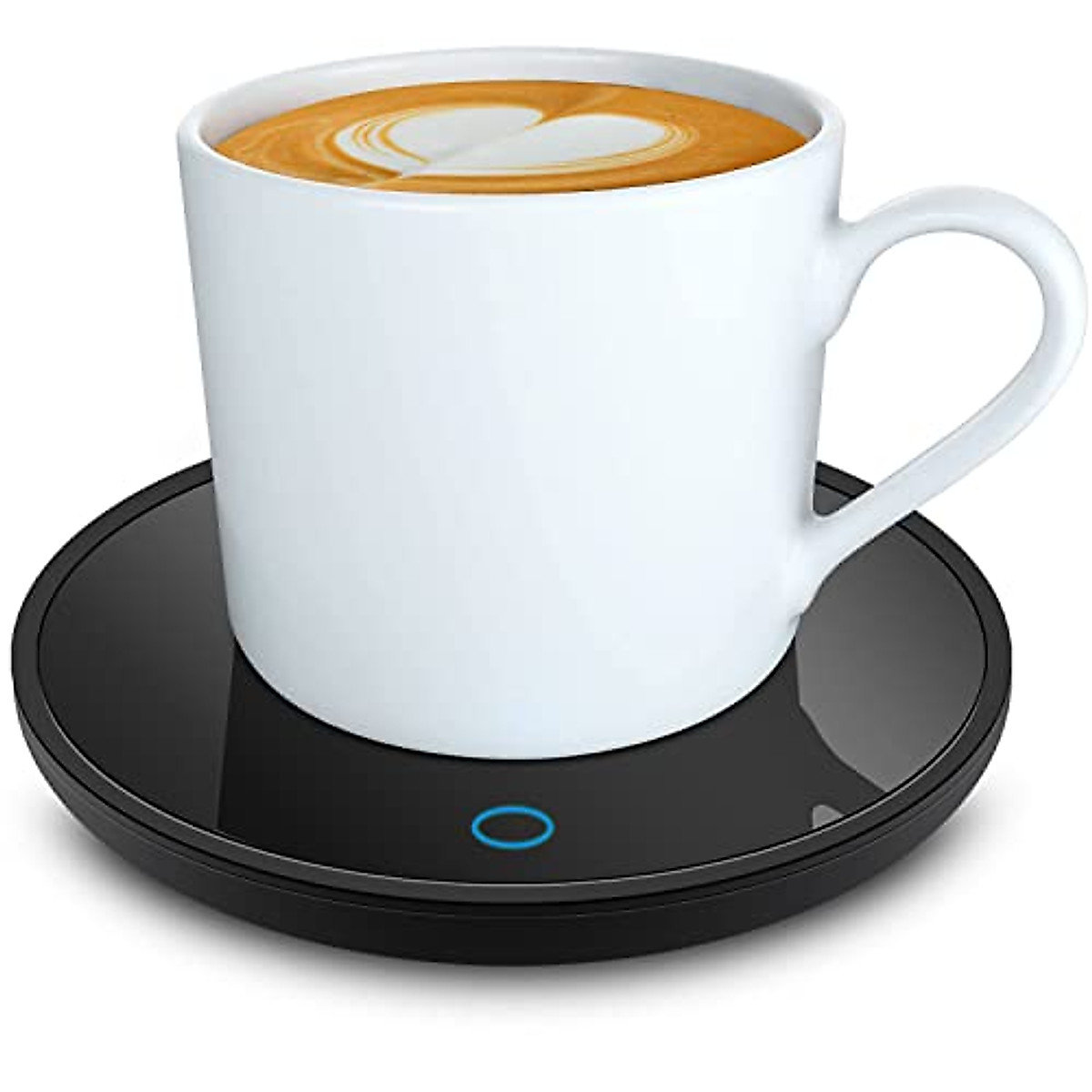 Coffee Mug Warmer, Smart Coffee Warmer for Office Desk, Cup Warmer with 2 Temperature Settings and Auto Shut Off, Electric Beverage Warmer for Coffee, Tea, Milk, Candle Warmer Plate