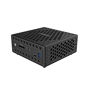 ZOTAC ZBOX CI331 Nano Fanless Silent Mini PC Intel N5100, Intel UHD Graphics, HDMI, VGA, DisplayPort, No Memory/Storage/OS Barebones System, ZBOX-CI331NANO-U, Intel N5100 Quad Core