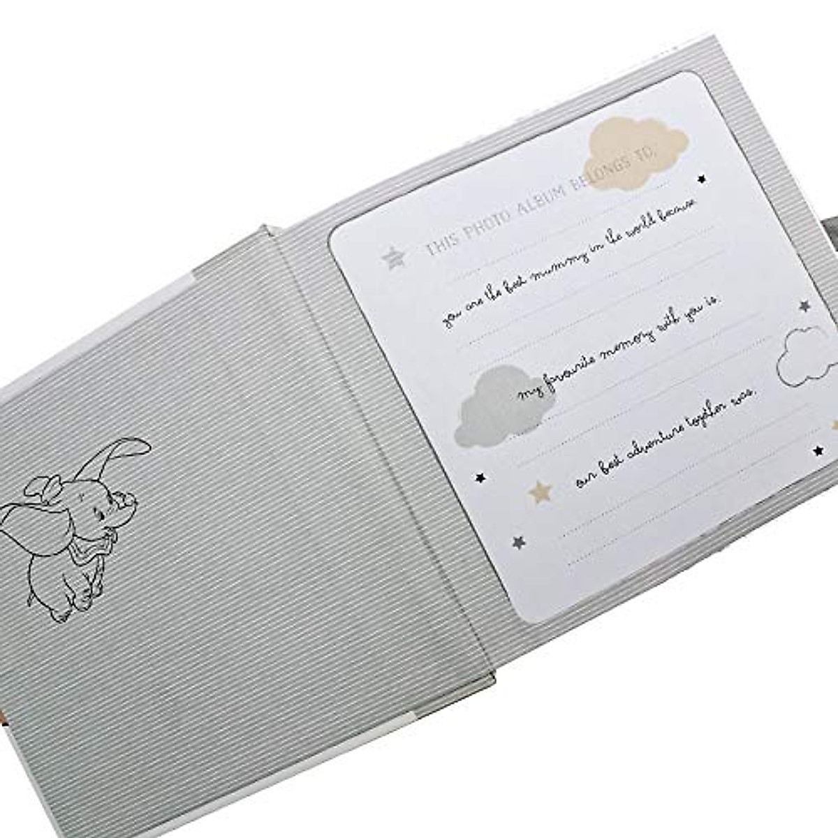 Disney Magical Beginnings Photo Album 50 x 4' x 6' - Dumbo Love You Mummy, Gold