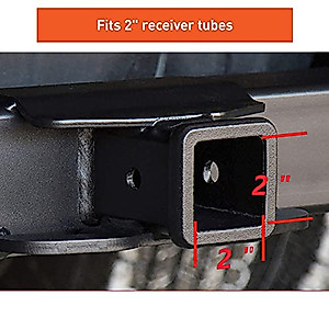 American Flag Metal Trailer Hitch Cover for 2 inch Receivers（with 5/8-Inch Pin Diameter Trailer Hitch Lock ）