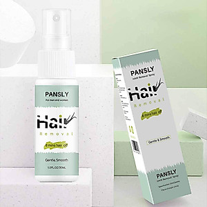 Hair Inhibitor, Hair Removal Spray Painless Non-Irritating Hair Stop Growth Spray for Arm, Leg, Armpit, Hair Removal Inhibitor for Men and Women