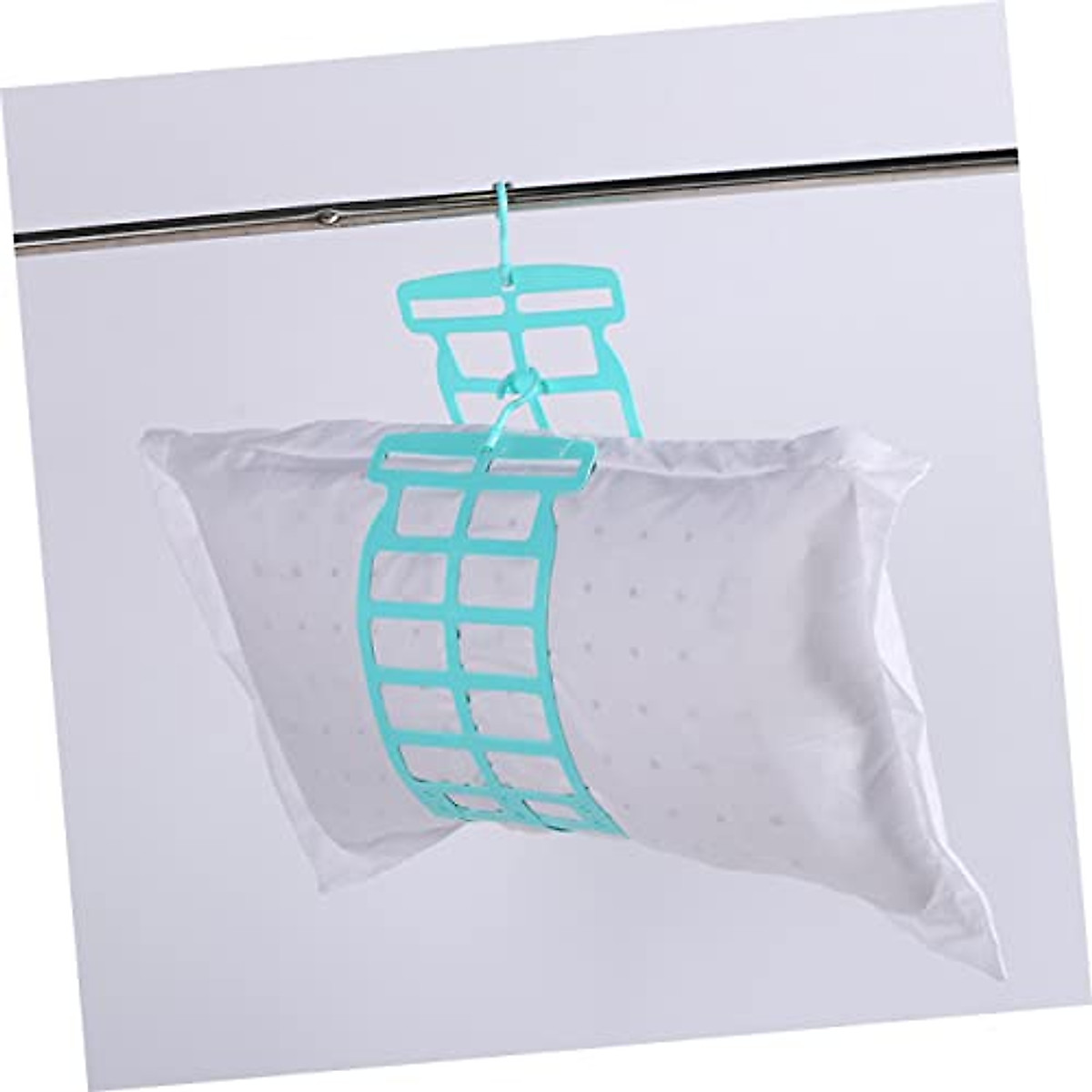 ABOOFAN 6 pcs Drying Rack Adjustable Drying Rack Laundry Drying Rack Drying Dish Rack Drying Pillow Rack Balcony Rack Drying net Plush Pillow Shelf Shoe Dryer Multifunction