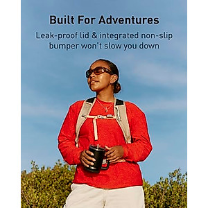 CamelBak Thrive Leak-Proof 16 oz Mug, Insulated Stainless Steel - For travel, coffee, tea, hot beverages - Spill Proof - Cup-holder Compatible, Navy