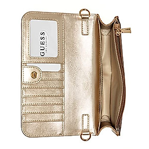 GUESS Noelle Crossbody Flap Organizer, Dove Logo