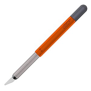 Slice 10589 Craft Knife, Finger-Friendly Edge, Safer Choice, Never Rusts, Lasts 11x Longer Than Metal, Precision Cutting, Never-Lost Safety Cap
