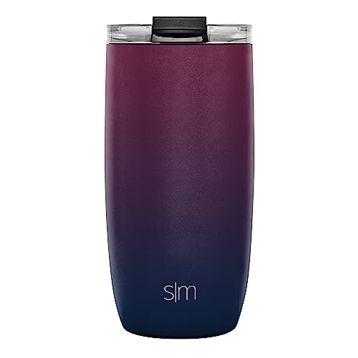 Simple Modern Travel Coffee Mug Tumbler with Flip Lid | Reusable Insulated Stainless Steel Cold Brew Iced Coffee Cup Thermos | Gifts for Women Men Him Her | Voyager Collection | 16oz | Mystic Moon