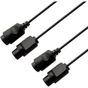 Xahpower 2Pack 6Ft N64 Controller Extension Cable Cord for Nintendo 64 N64 Controller
