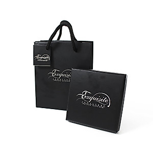 Zacria Jordan Name Bracelet 18K Rose Gold Plated Personalized - Jewelry Gift Women, Girlfriend, Mother, Sister, Friend, Gift Bag & Box